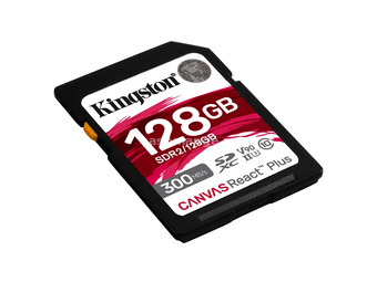 KINGSTON Canvas React Plus 128GB SDXC 260 MB/s SDR2/128GB