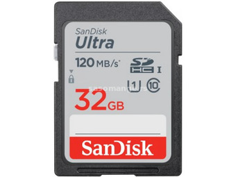 SANDISK Ultra 32GB SDHC 10 MB/s 186496