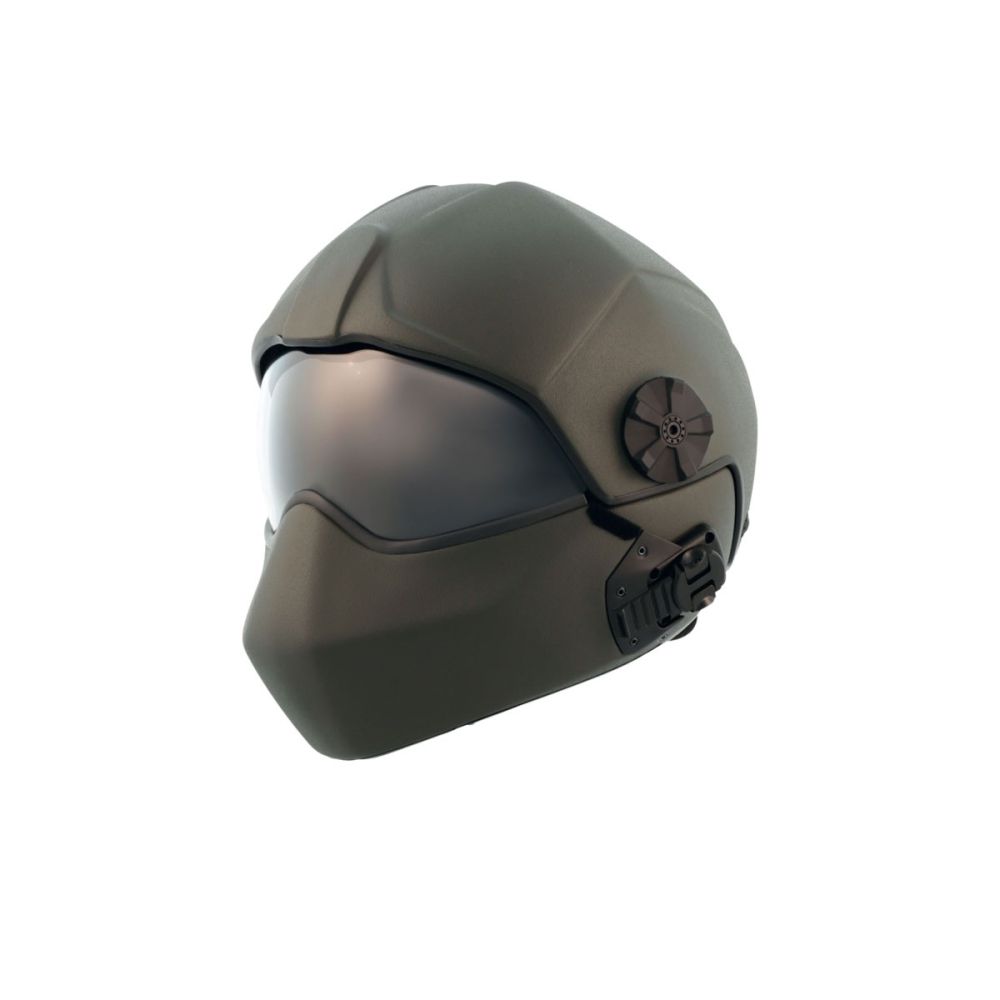 LD Switzerland - H-CMB U - Modular Ballistic Flight Helmet with NVG « U » attachment