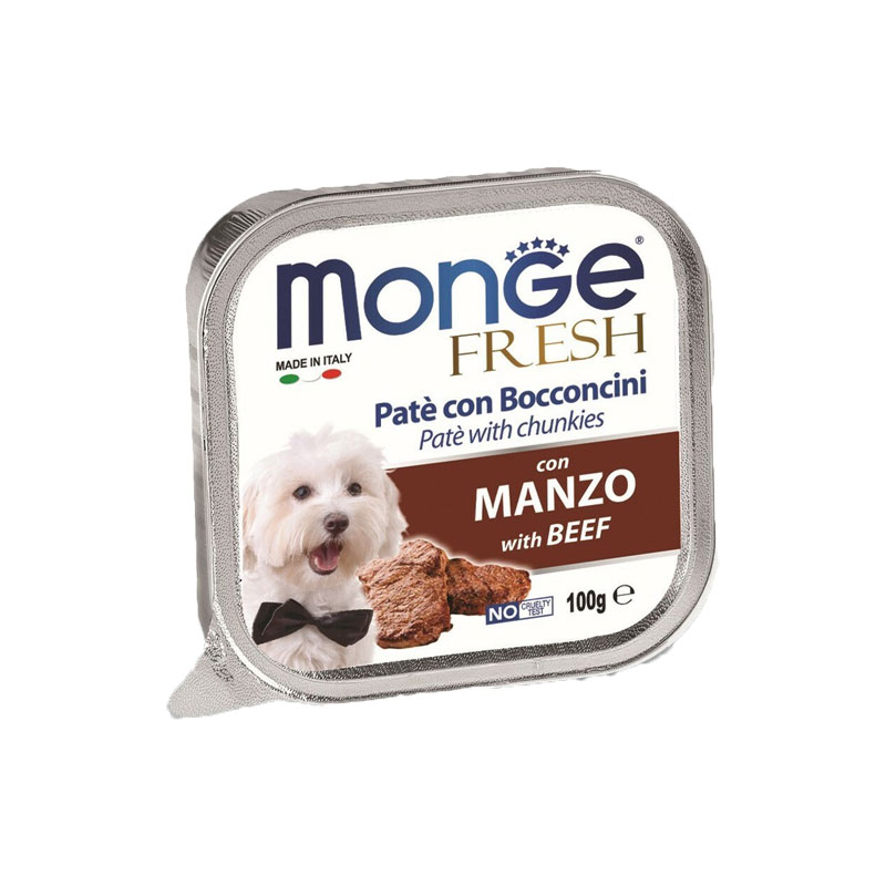 Monge Fresh pašteta sa govedinom za pse 100g