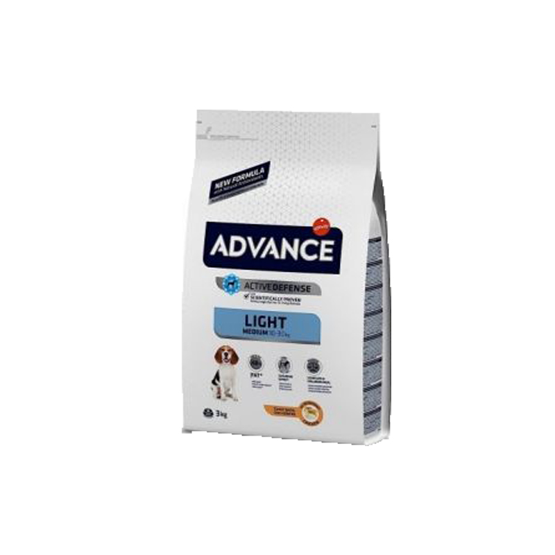 Advance dog medium light