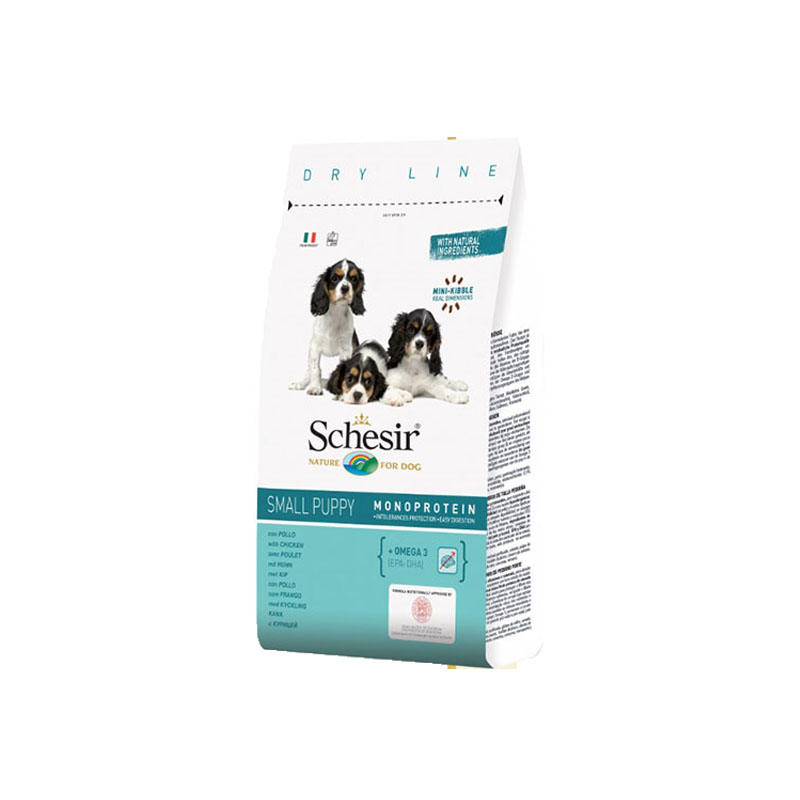 Schesir small puppy, piletina 800g