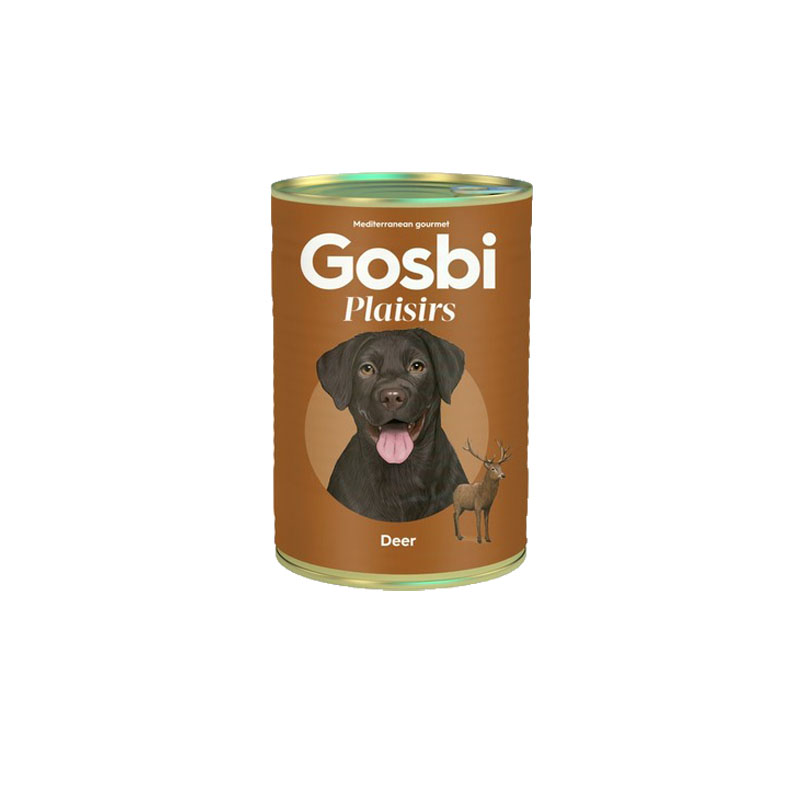 Gosbi plaisirs dog jelen 400g