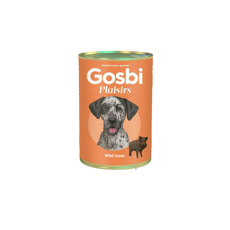 Gosbi plaisirs dog divlja svinja 400g