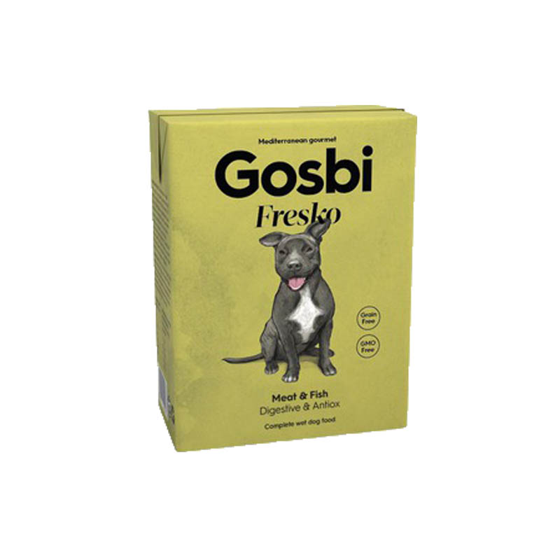 Gosbi fresko dog meso i riba 375g