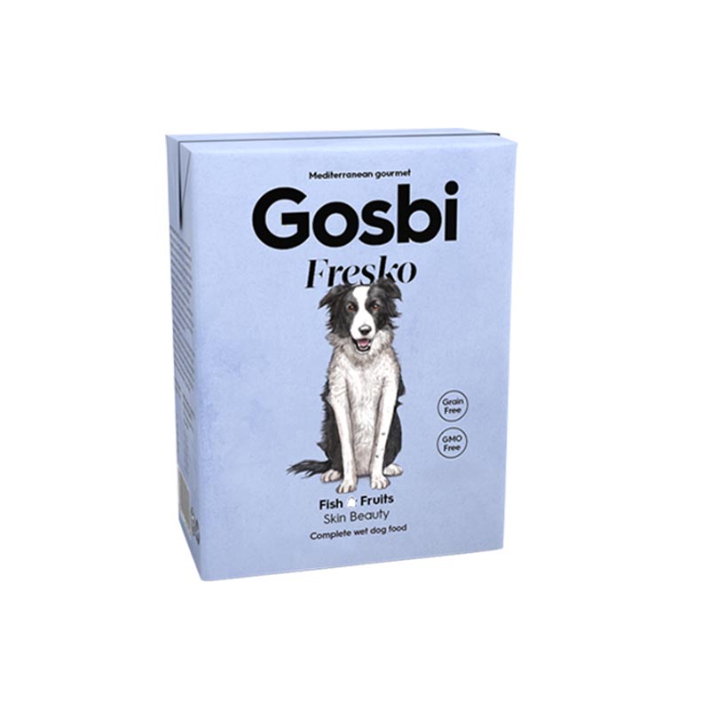 Gosbi fresko dog riba i voće 375g