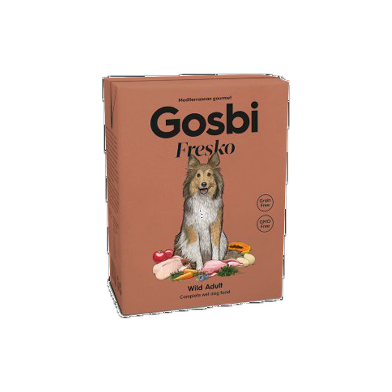 Gosbi fresko dog divljac 375g