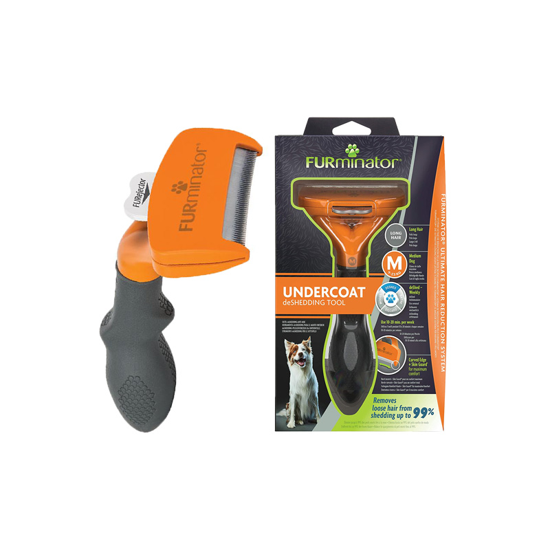 Furminator za dugodlake pse M