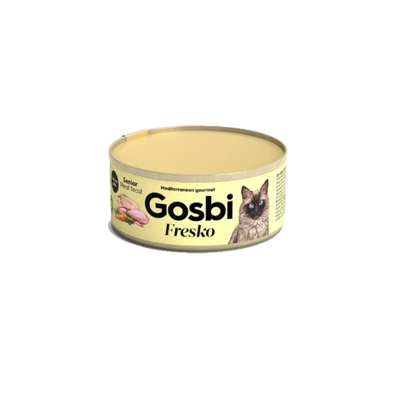 Gosbi fresko cat mesna gozba za seniore 70g