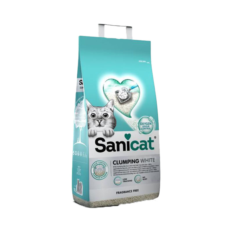 Sanicat Clumping White 8l