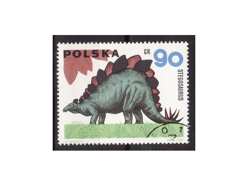 Poljska - dinosaurusi 1965.