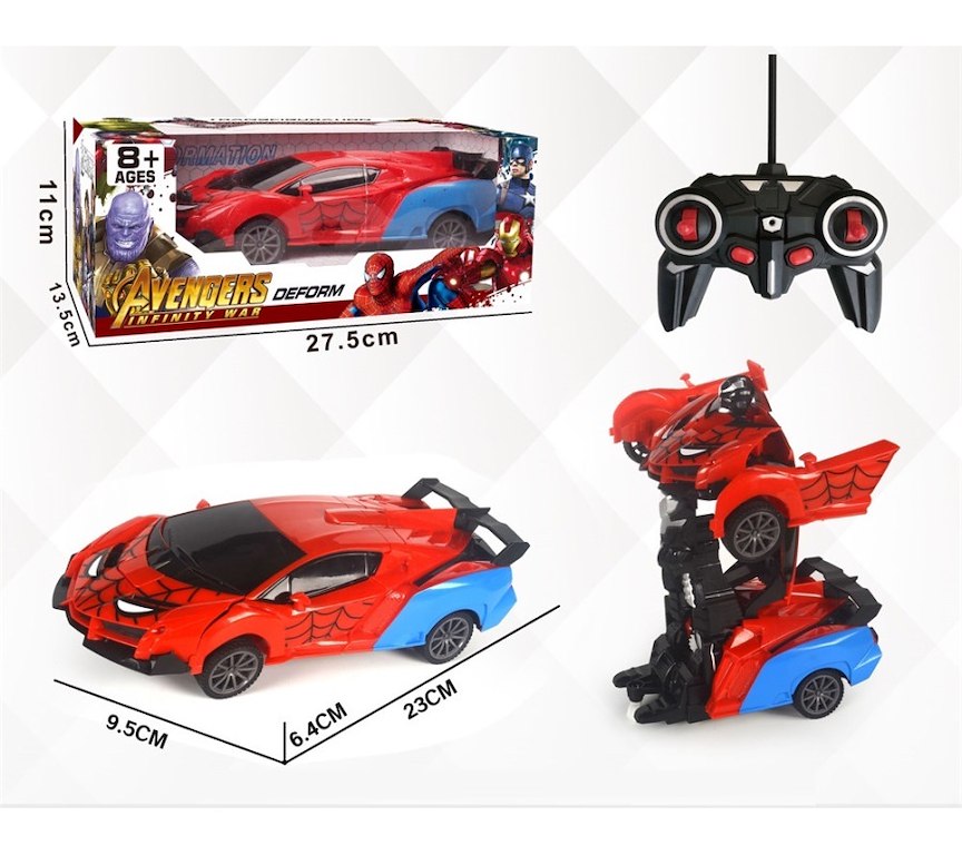 2u1 Spiderman transformers auto