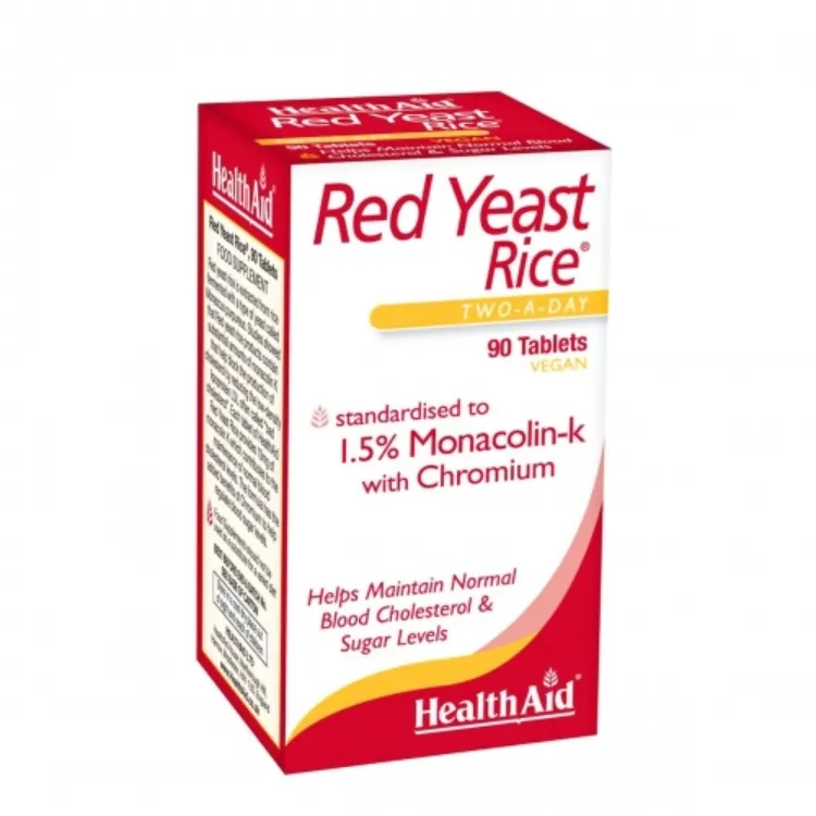 HealthAid Red Yeast Rice 90 tableta