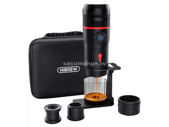 HIBREW H4-premium 3 az 1-ben portable coffee maker adapter and case black