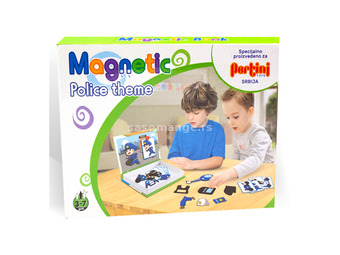 Magnetni set - policija 23364