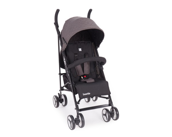 Kisobran kolica za bebe BEETLE, Kikka Boo, Grey