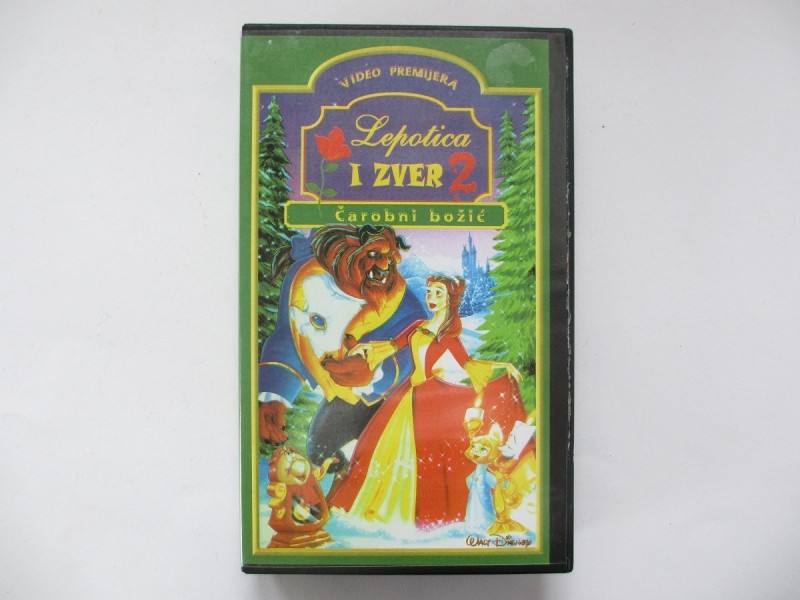 VHS film Walt Disney Lepotica i Zver 2 (Čarobni Božić