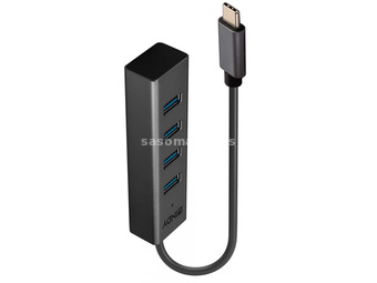 LINDY 4 Port USB 3.2 Type C Hub