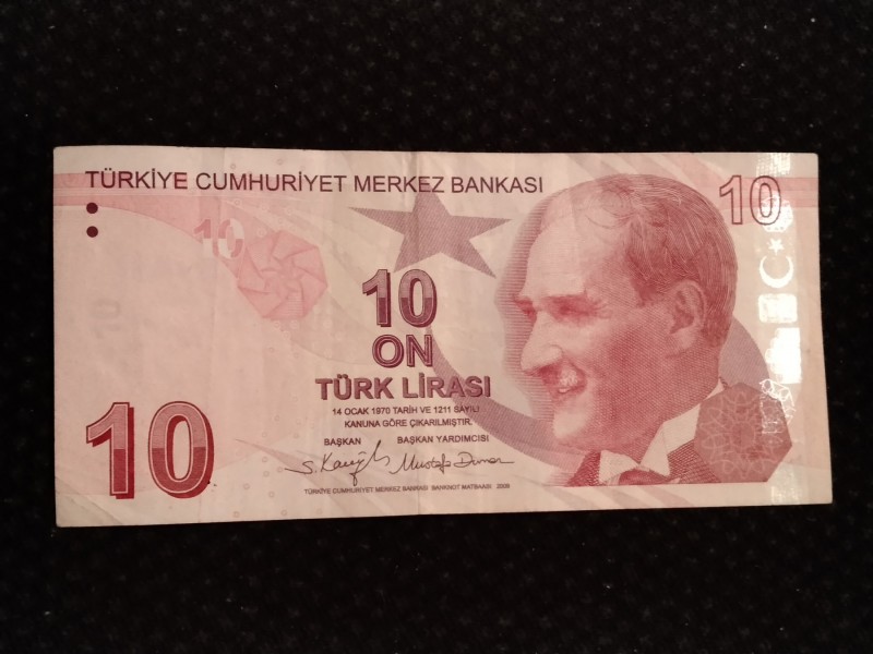 10 lira 2009 turska