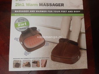 Masažer za noge, 2 u 1, warm massager