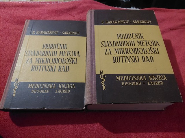 Priručnik standardnih metoda za mikrobiološki rutinski