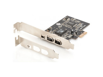 DIGITUS DS-30201-5 PCI Express Card Firewire 1394a (2+1 ports)