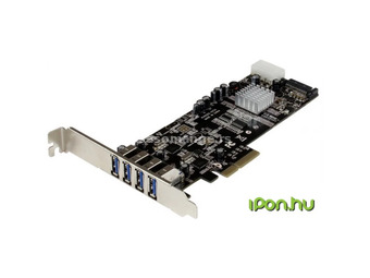 STARTECH 4 Port Dual Bus PCI Express SuperSpeed USB 3.0 Card Adapter