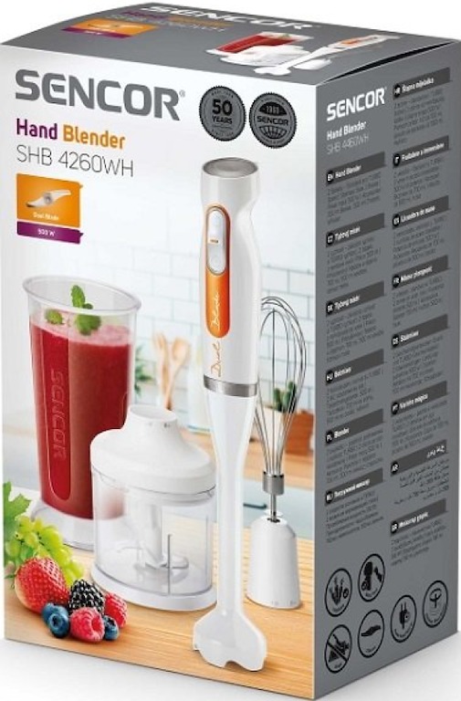 SENCOR SHB 4260WH-EUE3 Ručni blender, 600W