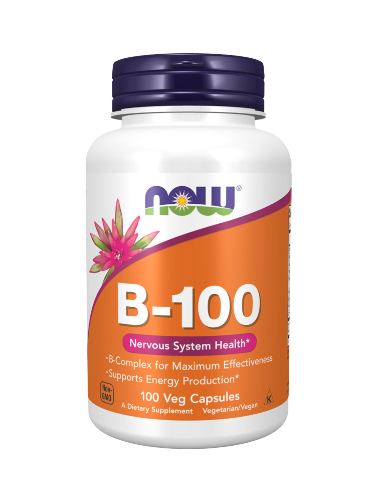 Vitamin B-100, Now Foods, 100 veg kapsula