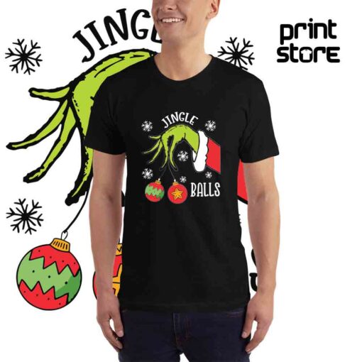 Jungle balls Grinch muška majica