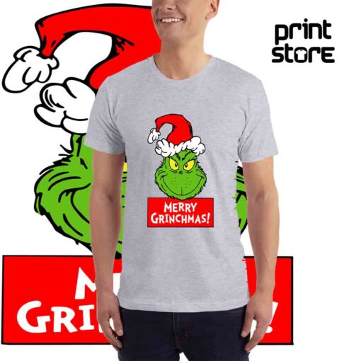 Merry grinchmas muška majica