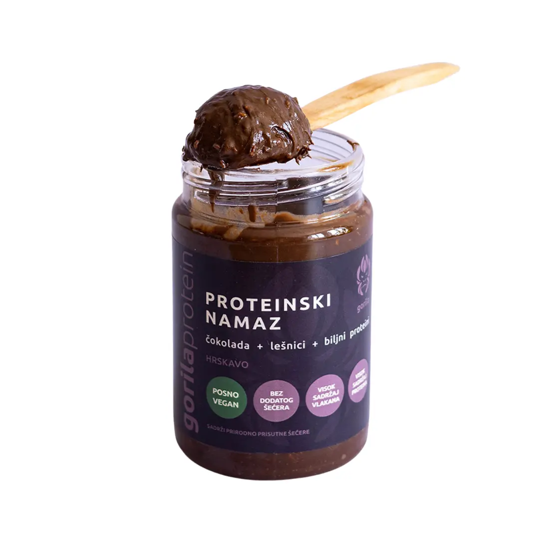 Proteinski Namaz čoko-lešnik 375g – Gorila Protein