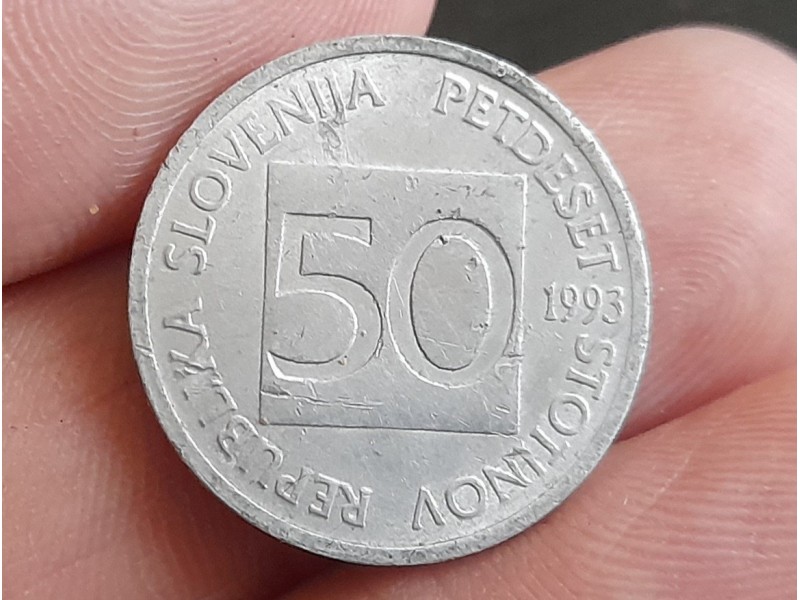 Slovenija, 50 stotinov 1993