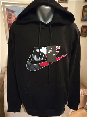 Novi muski duks sa kapuljacom Nike Crni 2XL Novo