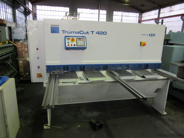 Makaze za stolove
Trumpf/EHT TrumaCut T 420