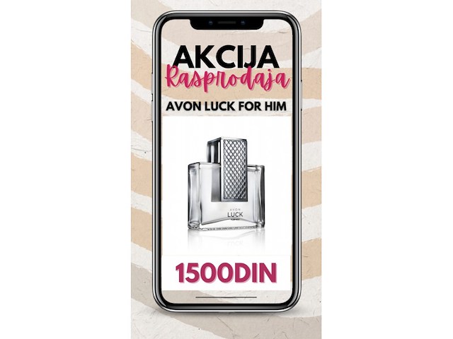 Avon LUCK za njega EDT 75ml