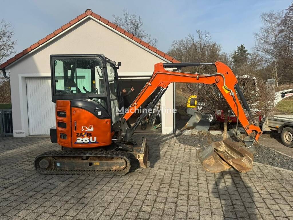 Hitachi ZX 26 U-6 MIETE / RENTAL (12002050) mini bager