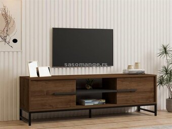 HOME LINE TV polica Mono Walnut