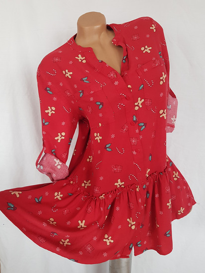BELOVED ★ praznična peplum viskoza