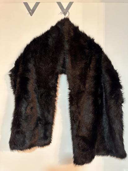 Zara faux fur šal