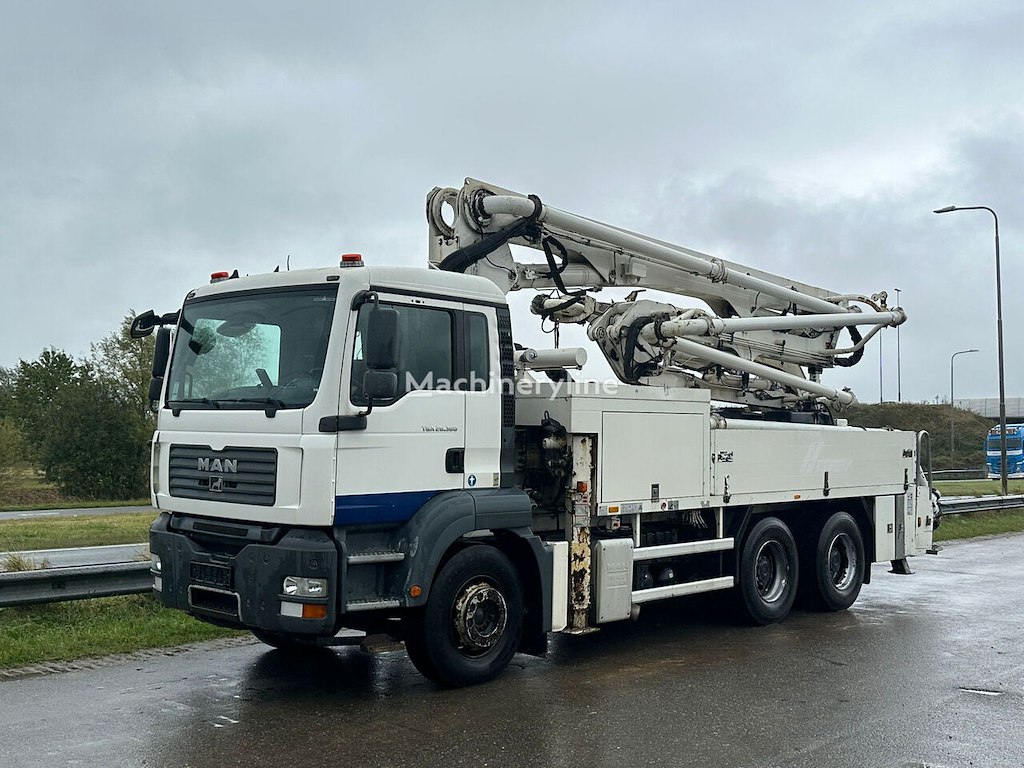 MAN TGA 26.360 6x4 with Putzmeister BSF24-4.16 24m Concrete Pump pumpa za beton