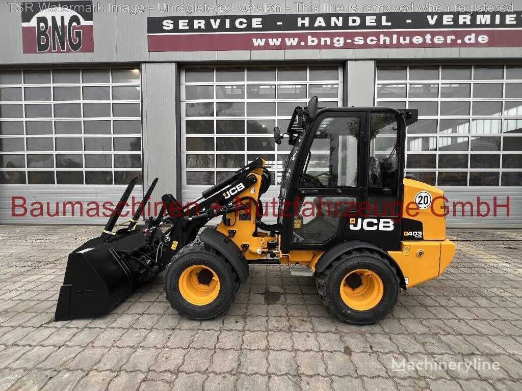 JCB 403 PLUS Kabine SW-Weidemann -werkneu- prednji utovarivač