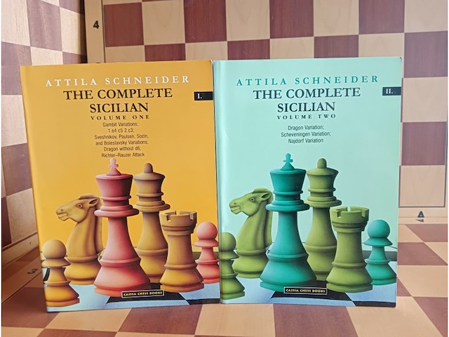 THE COMPLETE SICILIAN 1-2 (komplet) sah