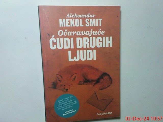 ALEKSANDAR MEKOL SMIT - OCARAVAJUCE CUDI DRUGIH LJUDI