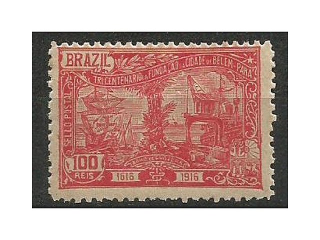 Brazil,300 god grada Belem 1916.,čisto