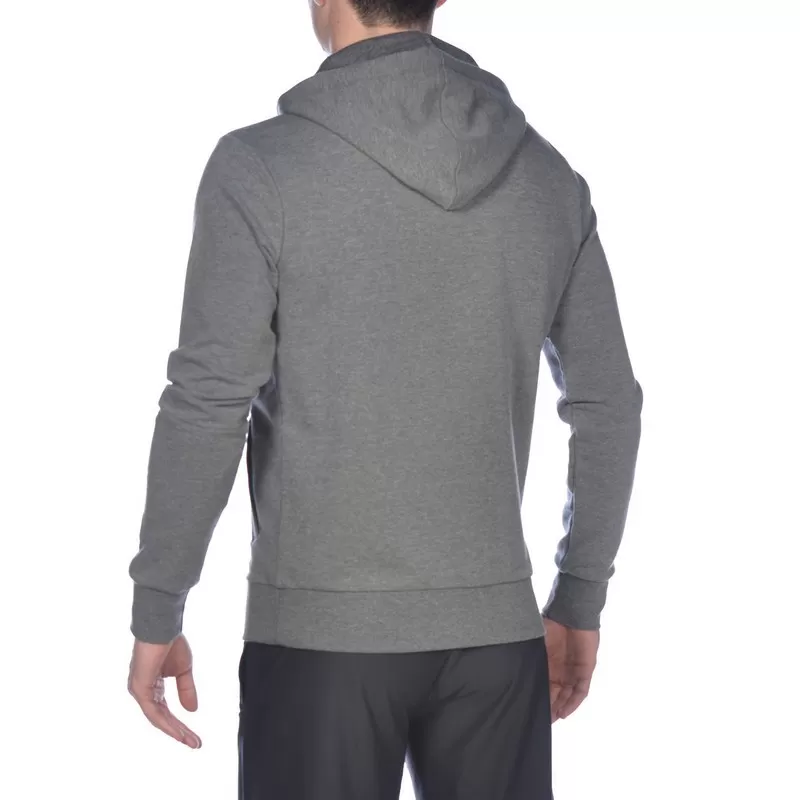 M STRETCH HOODED F/Z JCKT