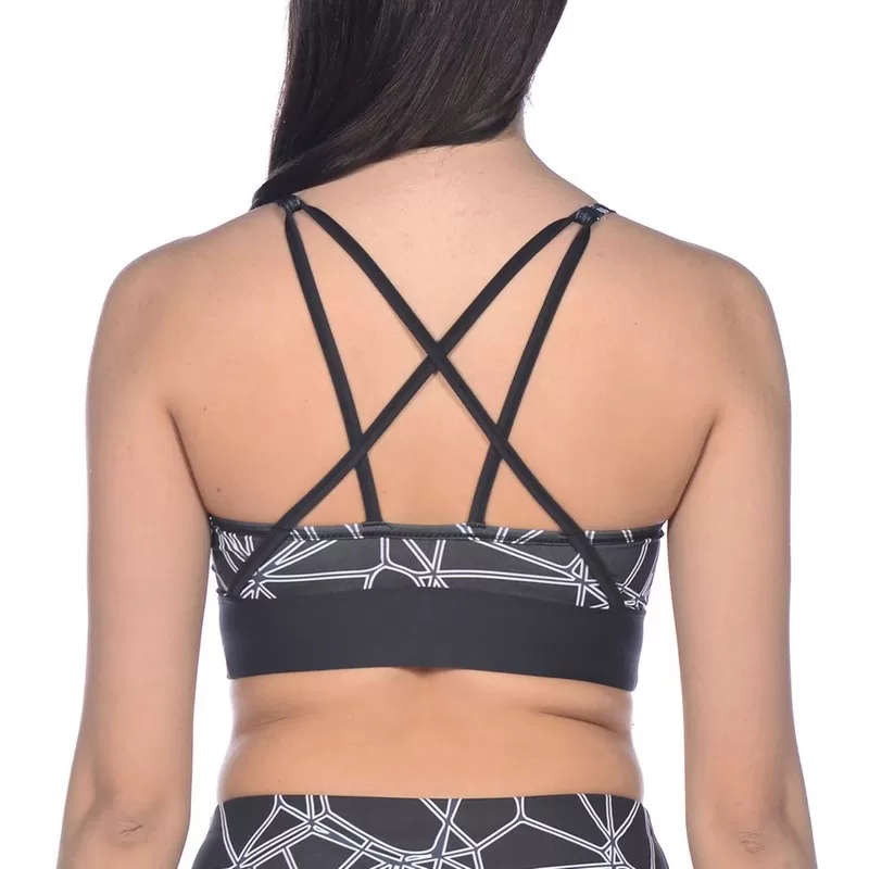 W GYM BRA TOP CROSS STRAPS