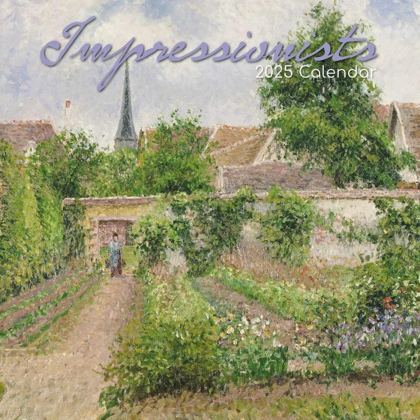 2025 Square Wall Calendar – Impressionists