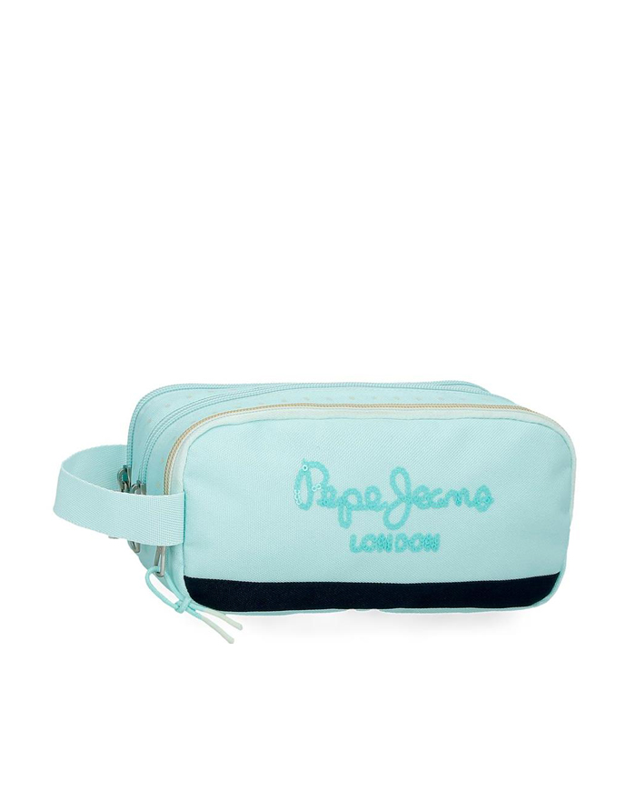 NESESER DALMA 3ZIPP TURQUOISE Pepe Jeans