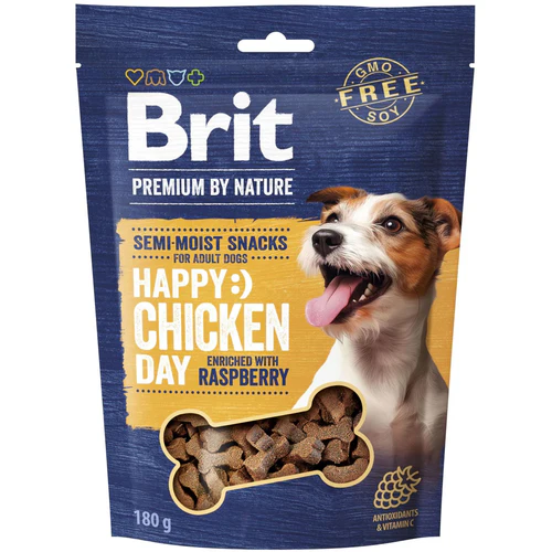 BRIT PREMIUM by Nature, poslastica za pse s piletinom i malinom, 180g